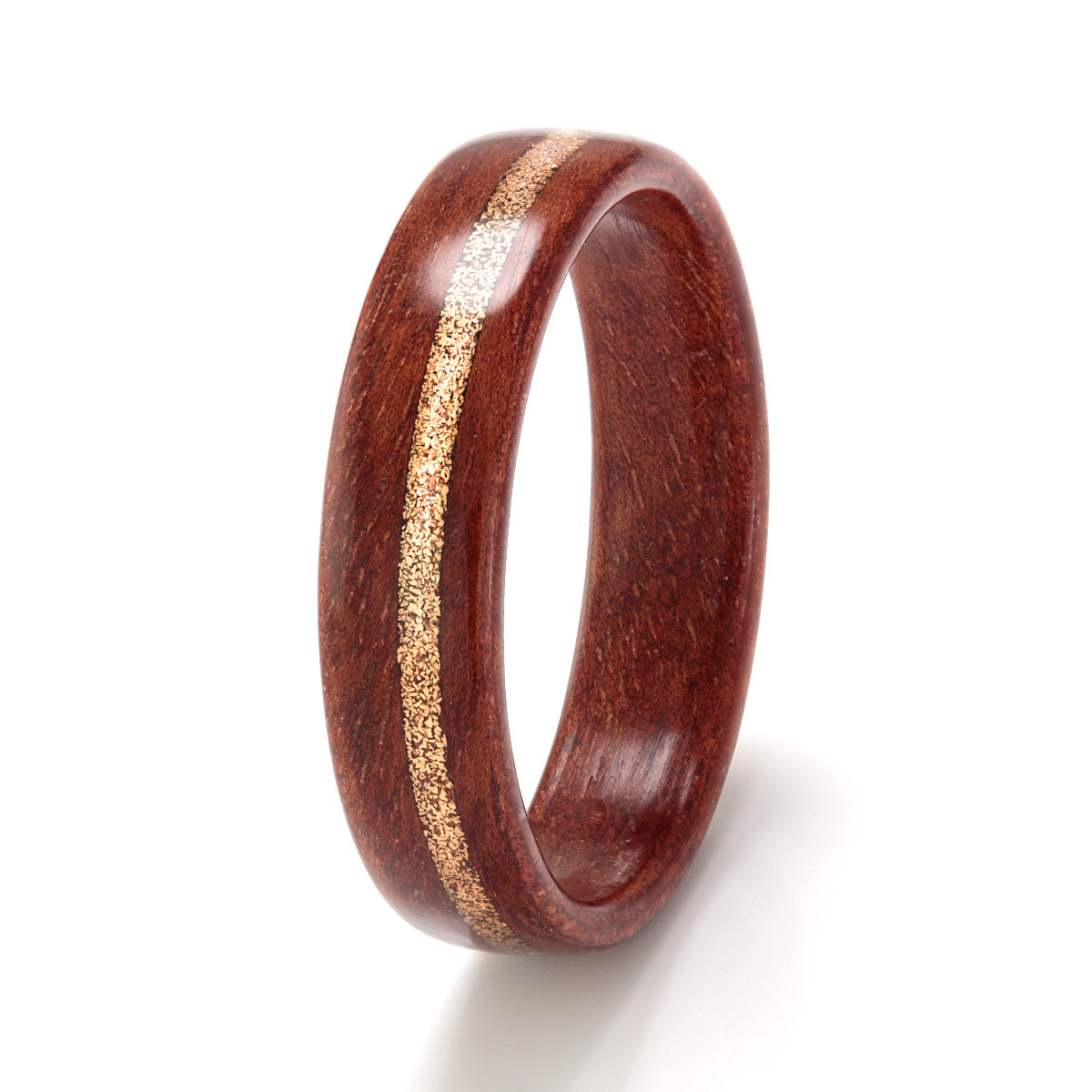 Wood Rings Australia | River Red Gum & Gold Shavings