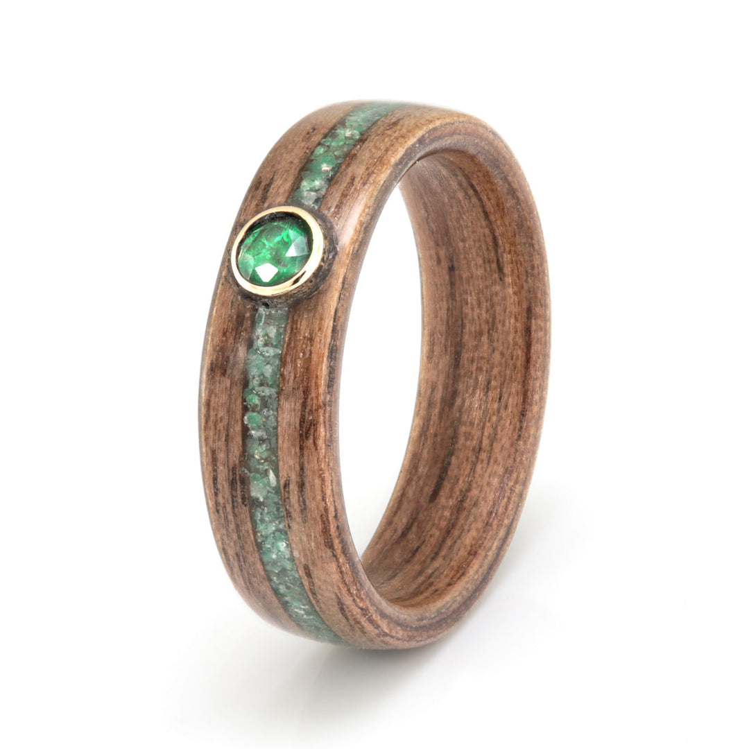 Wooden Engagement Rings | Free Delivery Worldwide | Handmade